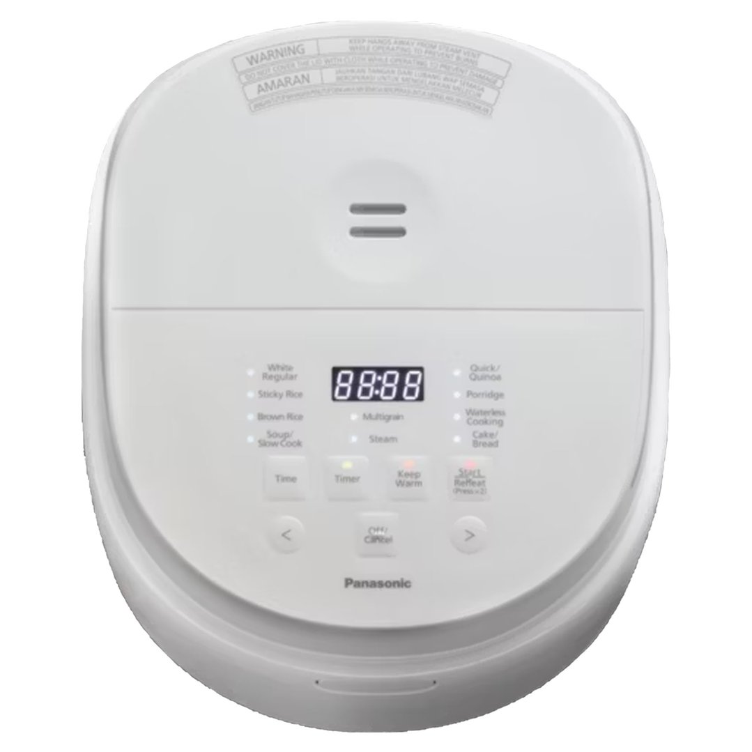 Panasonic Premium 5-cup Rice & Multi Cooker SR-DL104WST - Bing Lee ...