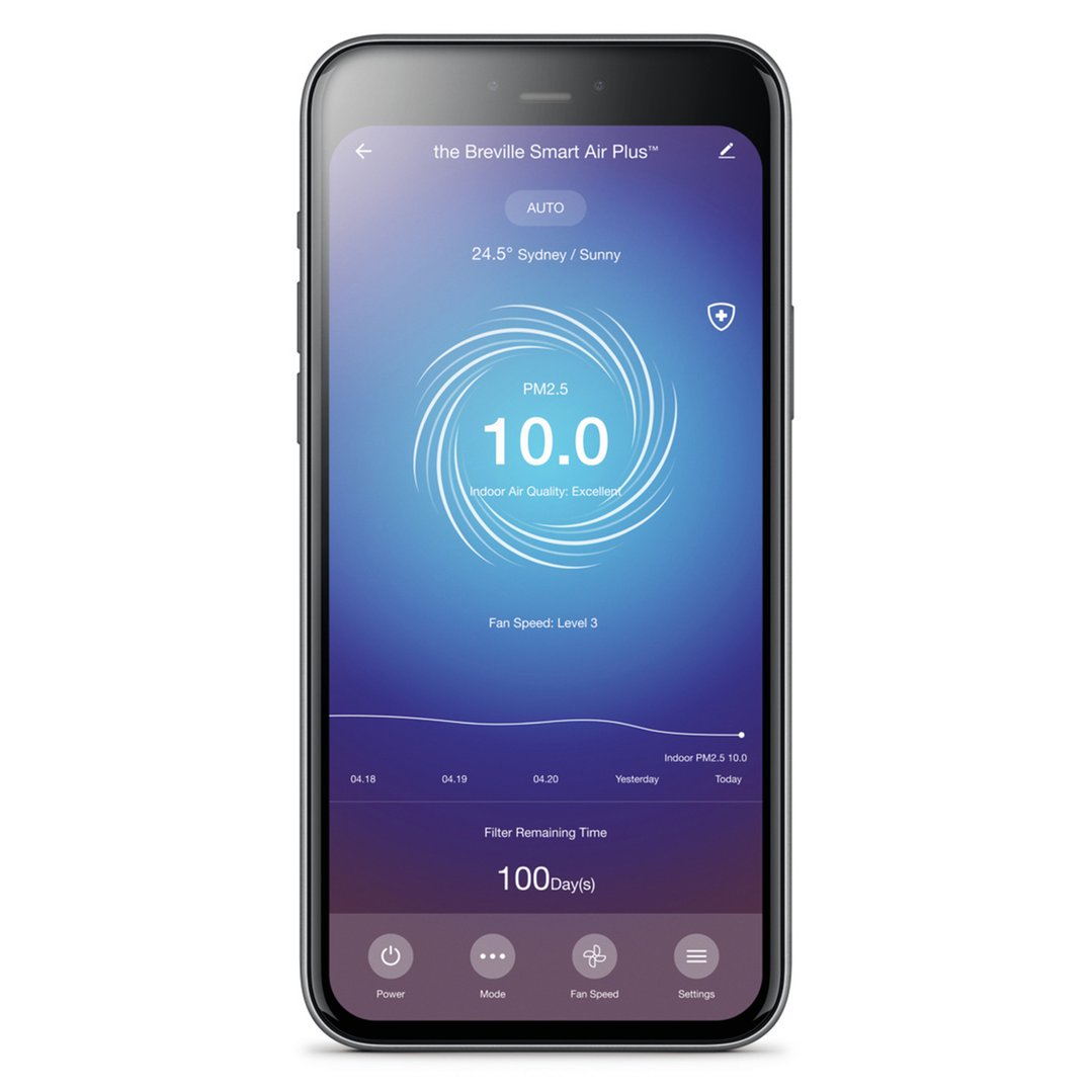 Breville the smart air plus connect purifier store
