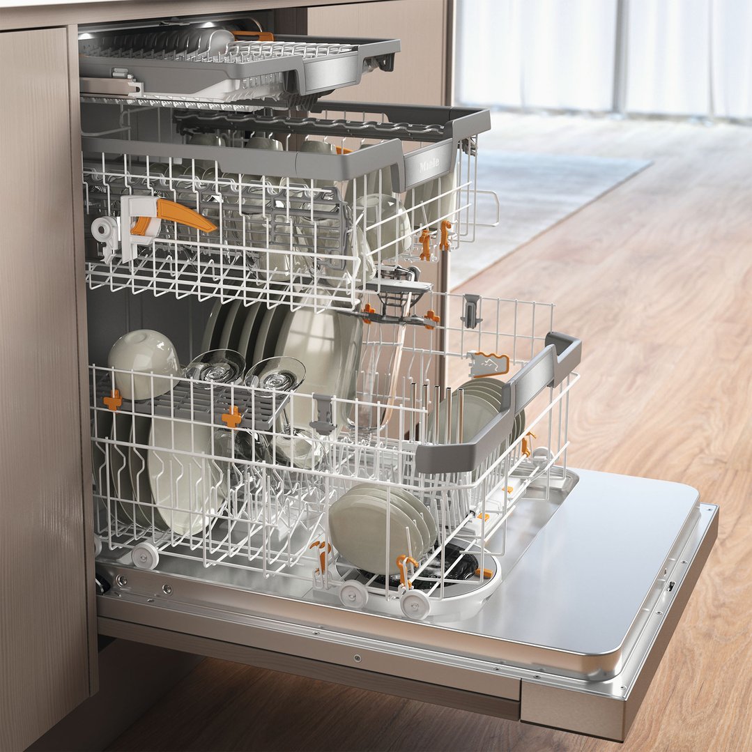Miele 60cm XXL Semi-integrated Dishwasher G7719SCIXXLOBSW - Bing Lee ...