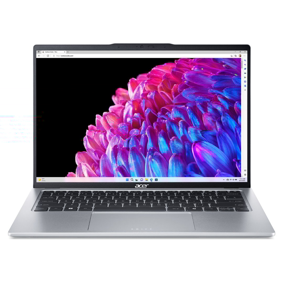 Acer Swift Go 14 Intel Core Ultra 7, 16GB, 512GB SSD, AI Notebook NX ...