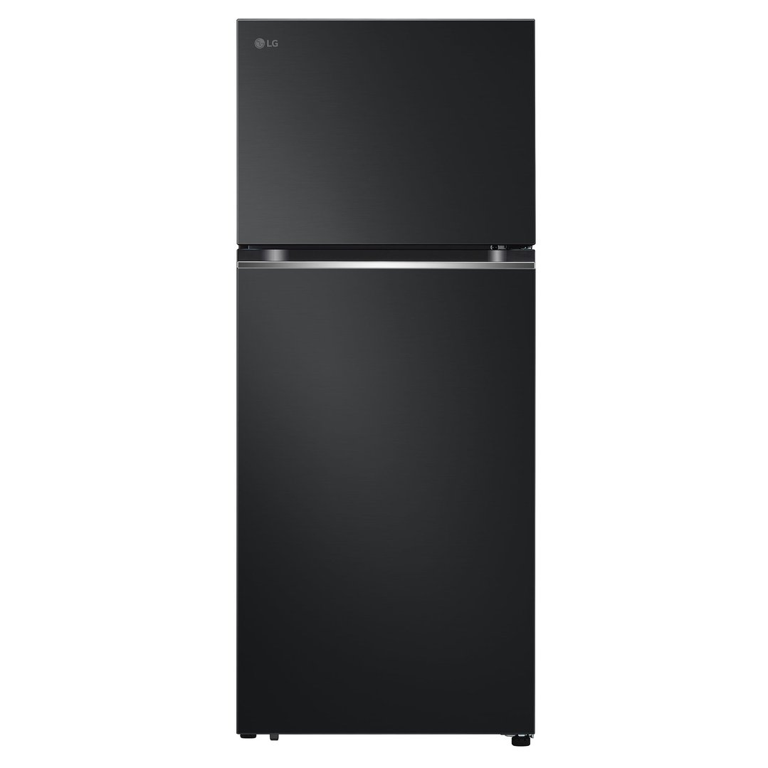 LG 375L Top Mount Fridge in Matte Black Finish GT-5MB - Bing Lee - Bing Lee