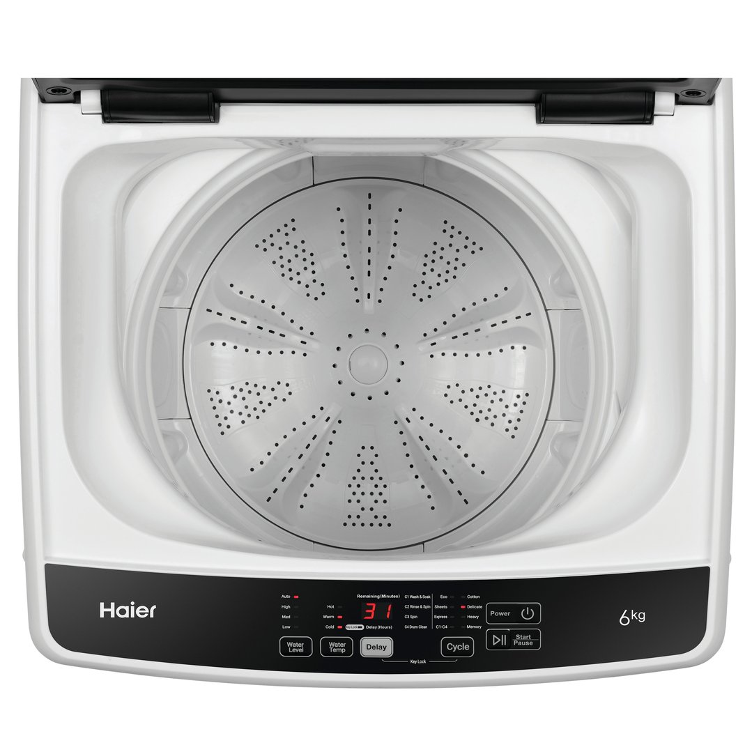Haier Top Loader Washing Machine, 6kg. HWT60AA1 - Bing Lee