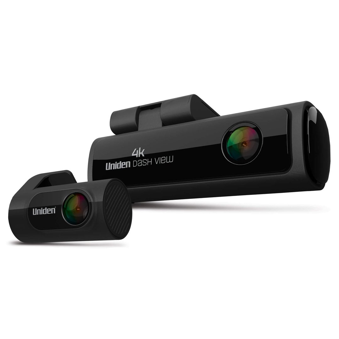 Uniden Dash View 60R 4K Ultra HD Smart Dash Cam with 2K Super HD Rear ...