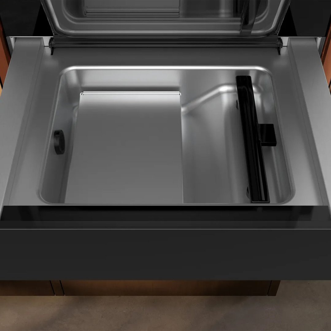 NEFF 14cm vacuum drawer, Deep Black N29XA11Y1-DB - Bing Lee - Bing Lee