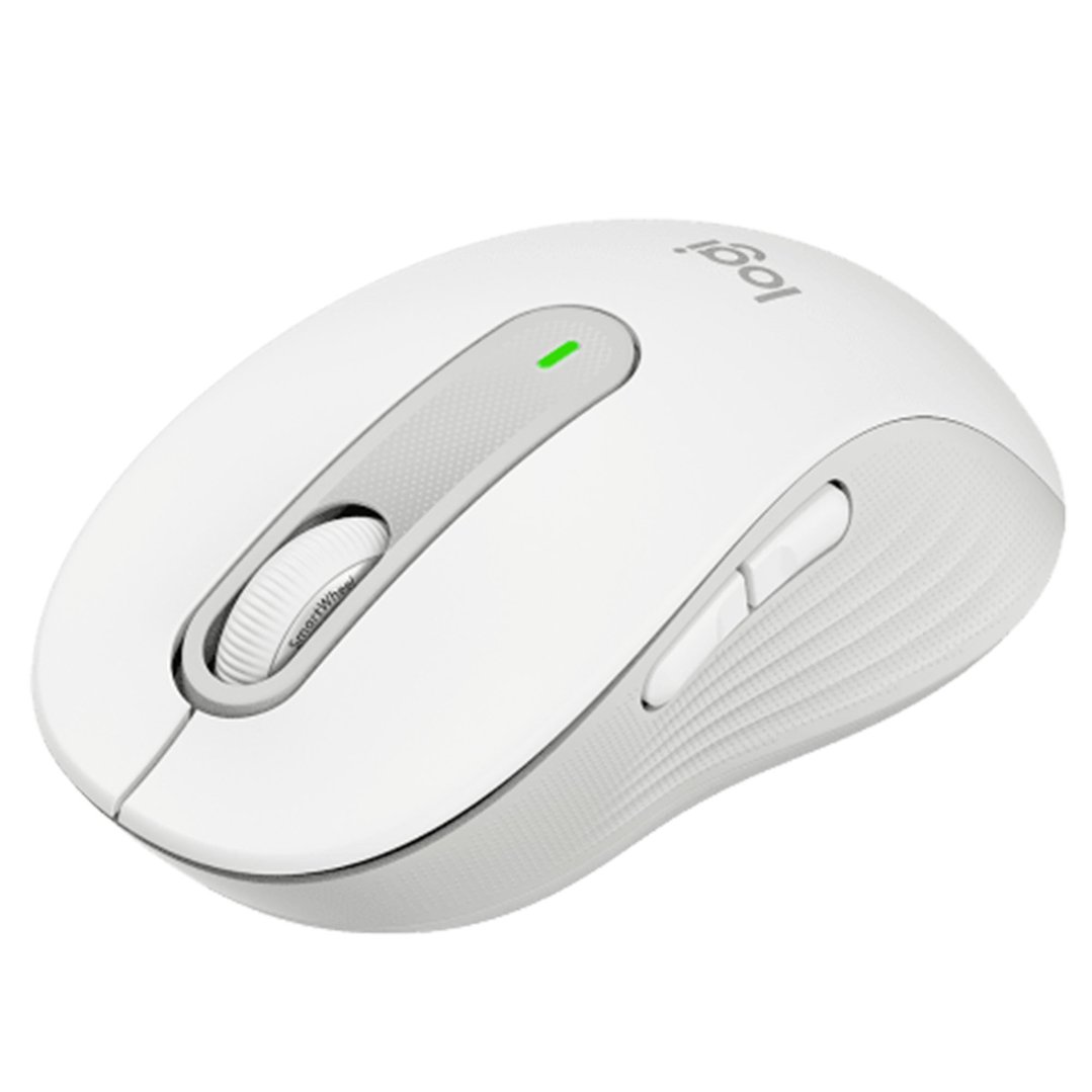 Logitech Signature M650 Bluetooth Mouse White. 910-006264 - Bing Lee