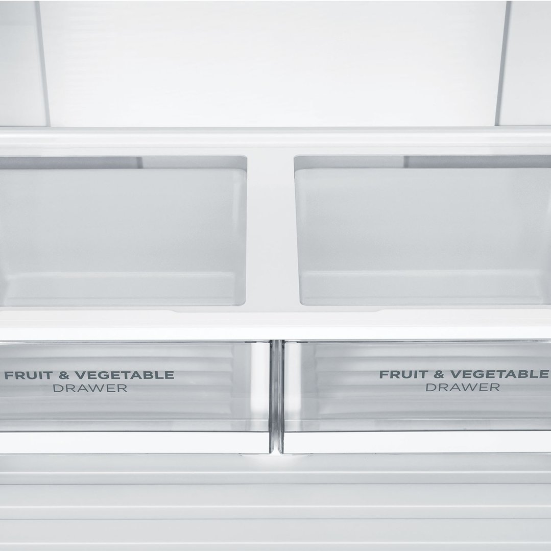 Westinghouse 496L Twist & Serve Icemaker French Door Fridge, Silver ...