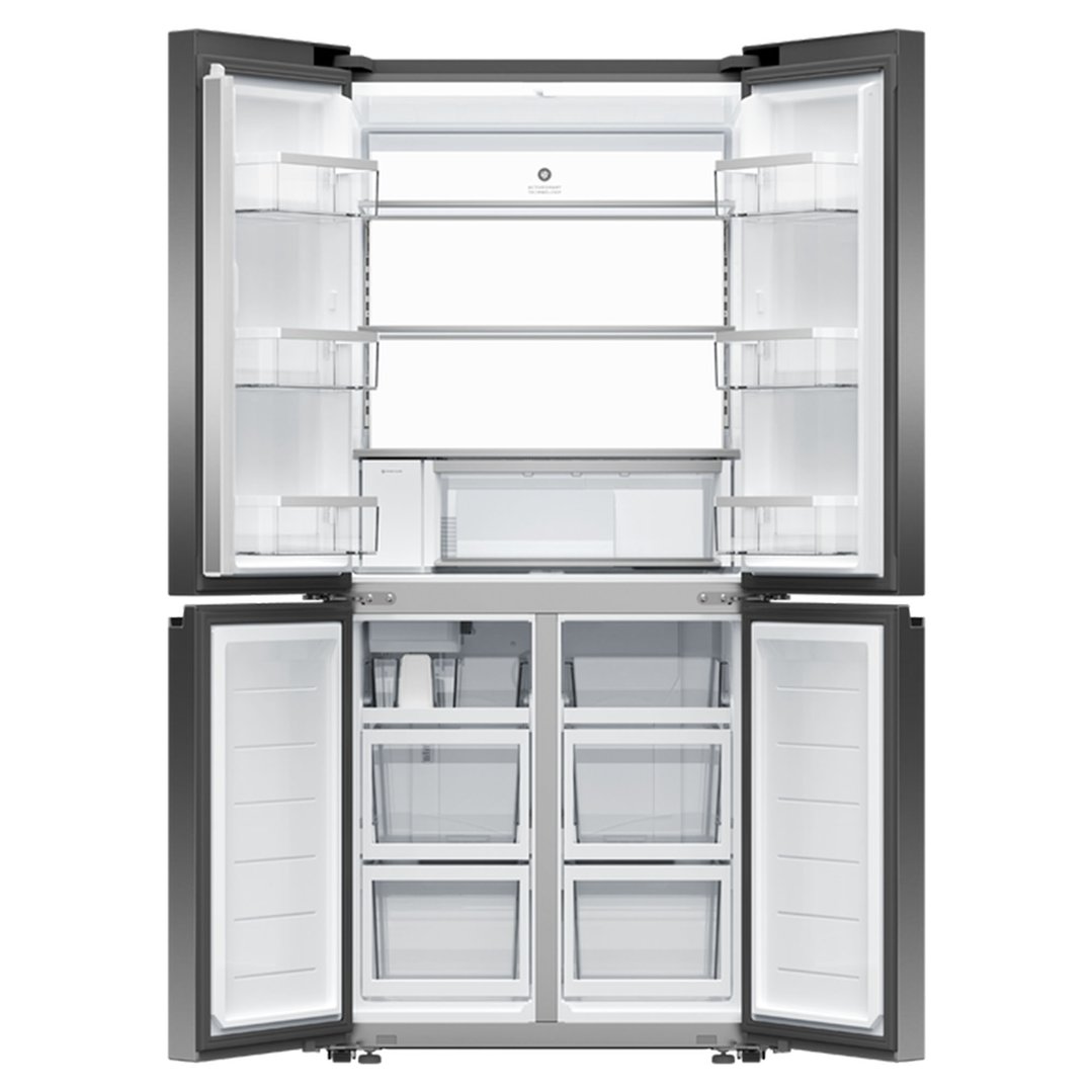 Fisher & Paykel Freestanding Quad Door Refrigerator Freezer, 79cm, 498L ...