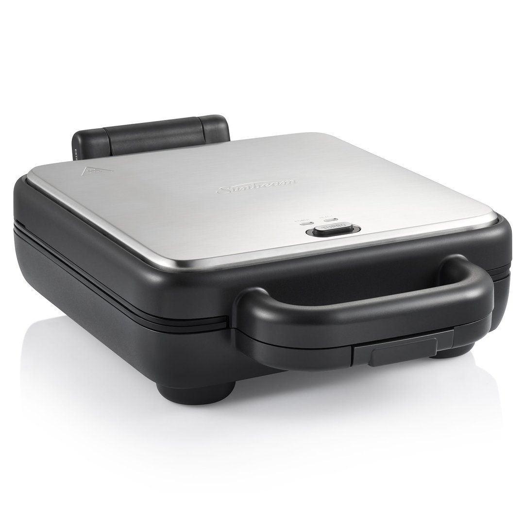 Sunbeam 4 Slice Turbo Crunch Toastie Maker. GRM4100SS - Bing Lee