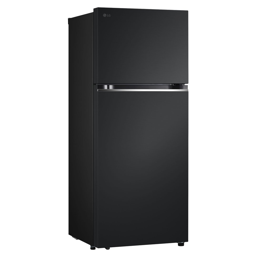 LG 375L Top Mount Fridge in Matte Black Finish GT-5MB - Bing Lee - Bing Lee