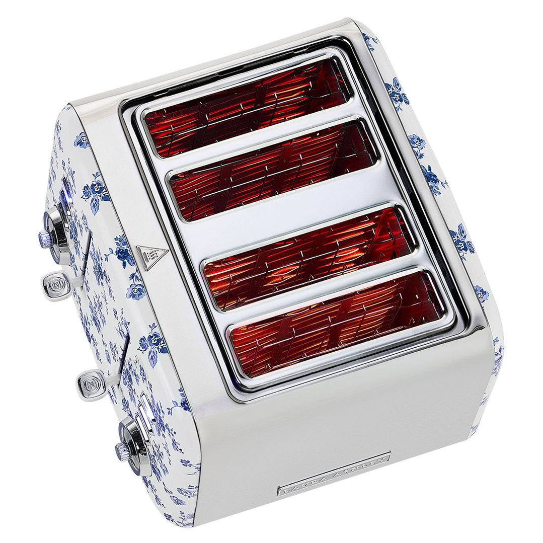 Laura Ashley 4 Slice Toaster - China Rose LAT4CR - Bing Lee