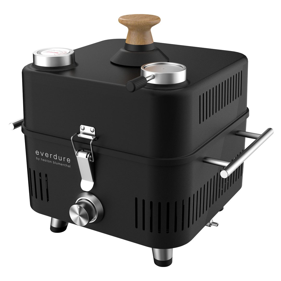Everdure Pro Flame 360 Gas Portable BBQ ECUBEG1B - Bing Lee - Bing Lee