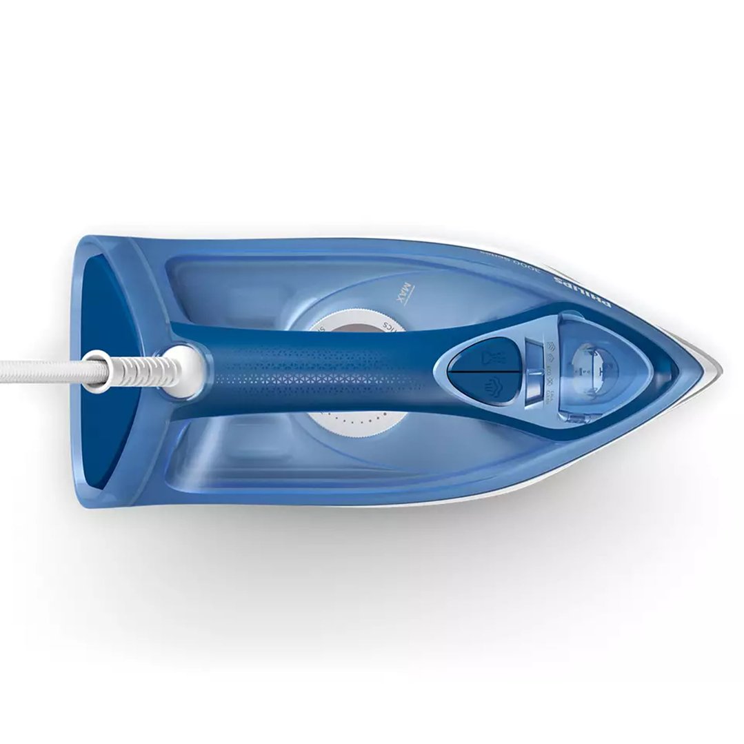 Philips 3000 Series Steam Iron - Blue DST3031/29 - Bing Lee