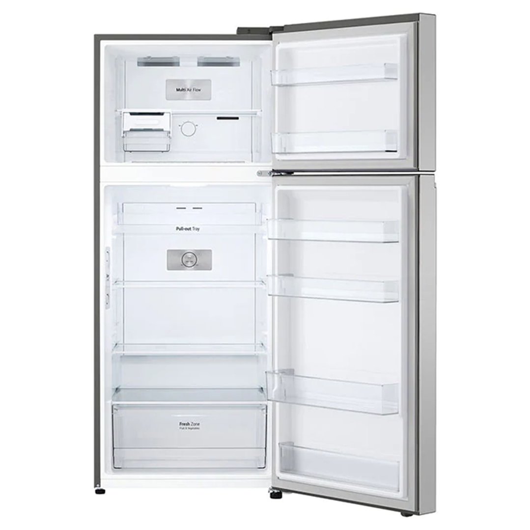 LG 375L Top Mount Fridge in Stainless Finish. GT-5S - Bing Lee