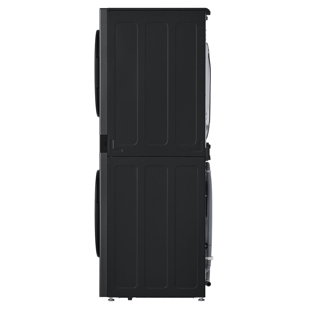 LG 12/9kg WashTower™ All-In-One Stacked Washer Dryer in Black. WWT ...