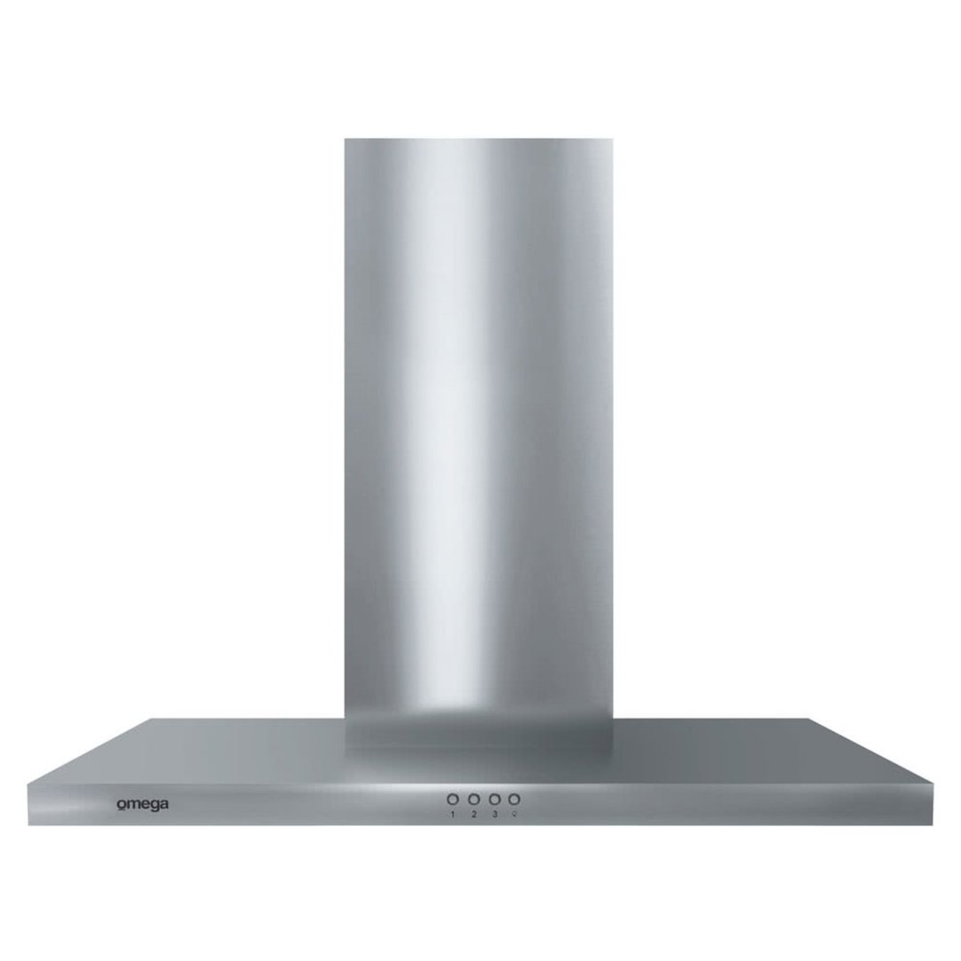 Omega 90cm Canopy Rangehood ORC93XA. - Bing Lee