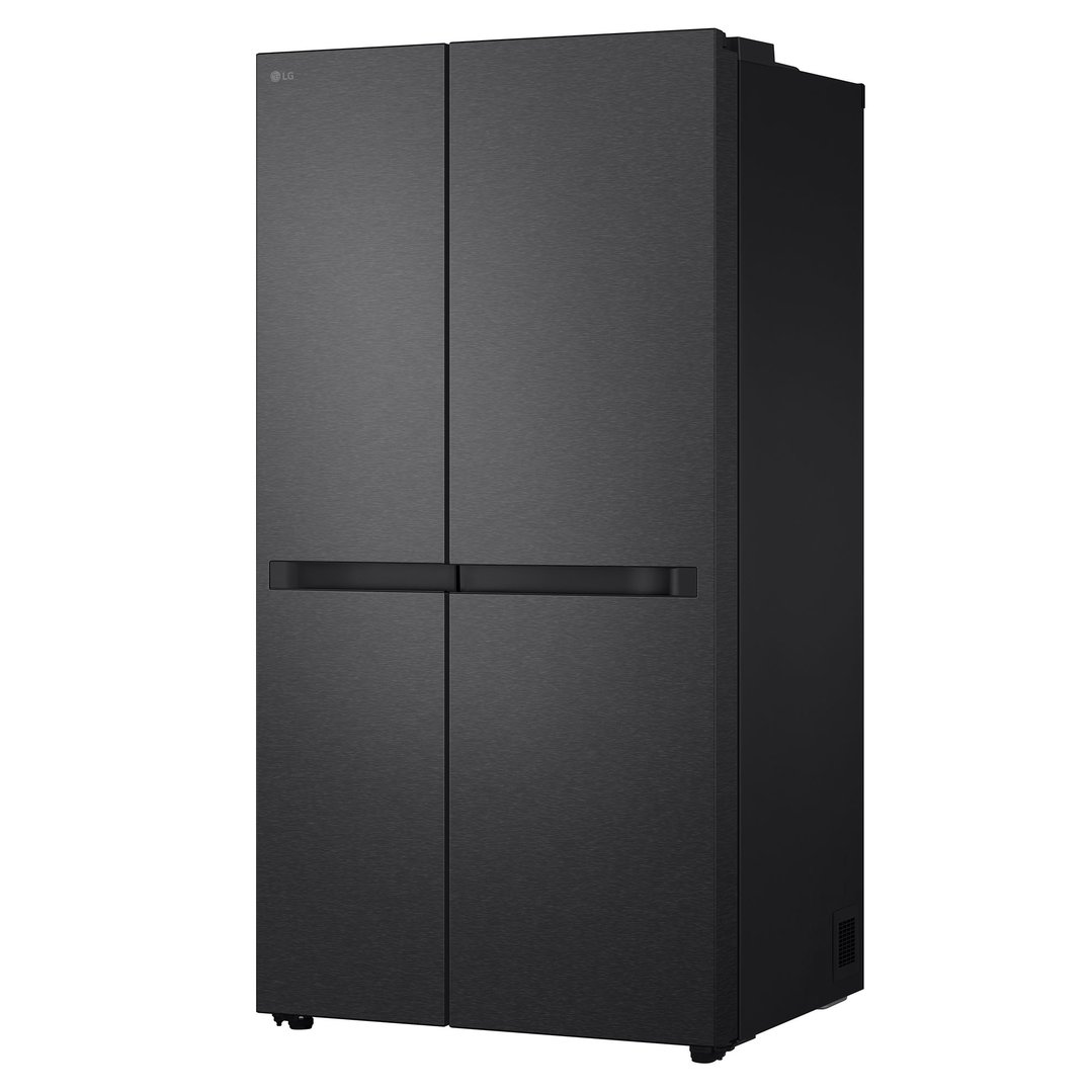 LG 664L Side by Side Fridge in Matte Black Finish GS-B599MBL - Bing Lee ...