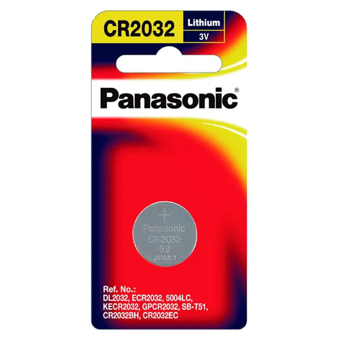 Panasonic CR-2032 3V Lithium Coin Battery. CR-2032PG/1B - Bing Lee ...