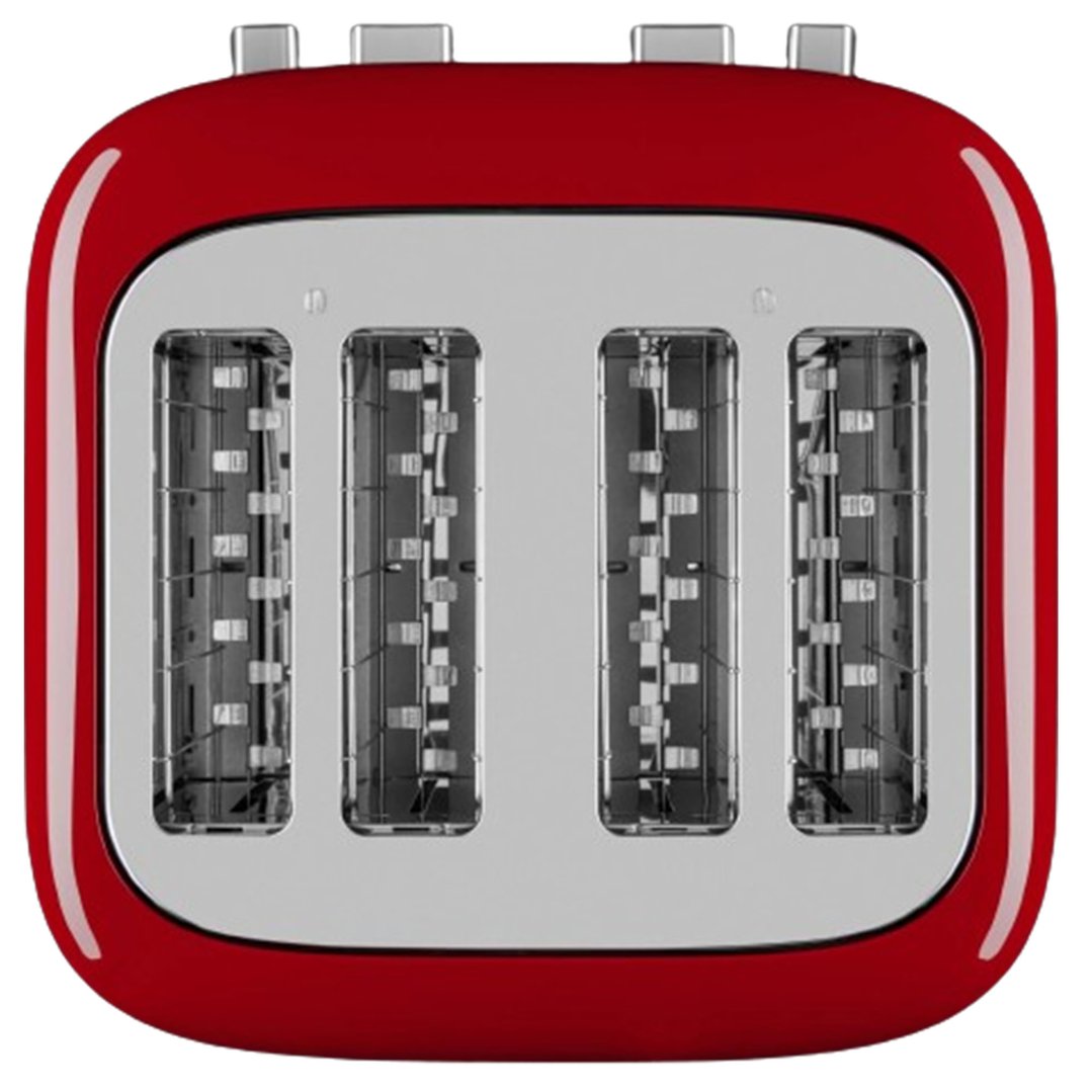 Kitchenaid 4 Slice Toaster Empire Red 5KMT4109AER - Bing Lee - Bing Lee