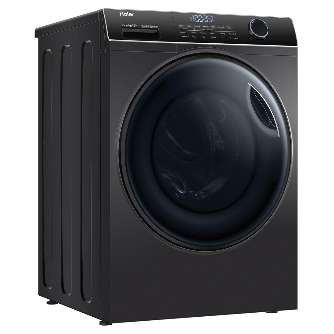 Haier Front Loader Washing Machine, 9.5kg HWF95ANB1 - Bing Lee
