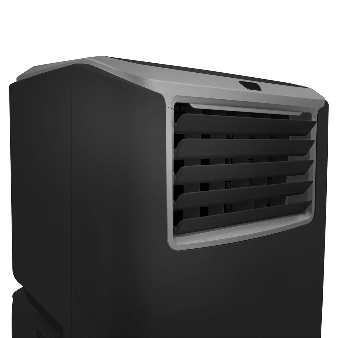 Excelair 3.4KW Portable Air Conditioner Wi-Fi, Black/Silver EPA58034BS ...