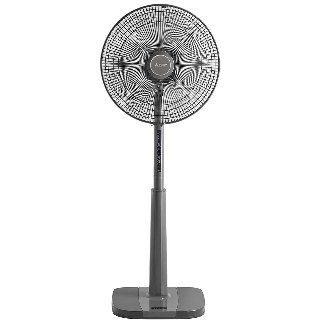 Mitsubishi Electric 40cm Pedestal Fan with Remote Classy Grey ...