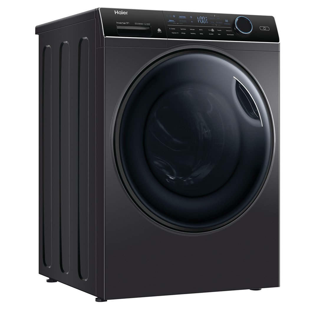 Haier Front Loader Washing Machine, 9kg, UV Protect. HWF90ANB1 - Bing Lee