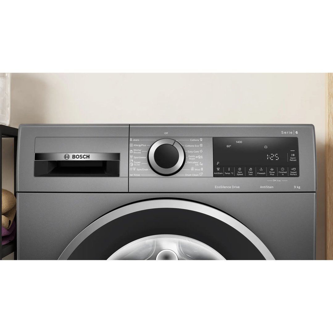 Bosch Series 6 Washing Machine, Front Loader 9 kg 1400rpm. WGG2449RAU ...