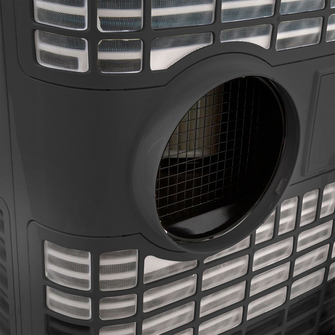 Excelair 4.1KW Portable Air Conditioner Wi-Fi, Black/Gold EPA58041BG ...