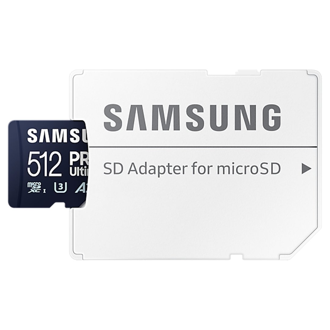 Samsung 512GB PRO Ultimate microSD Card. MB-MY512SA - Bing Lee