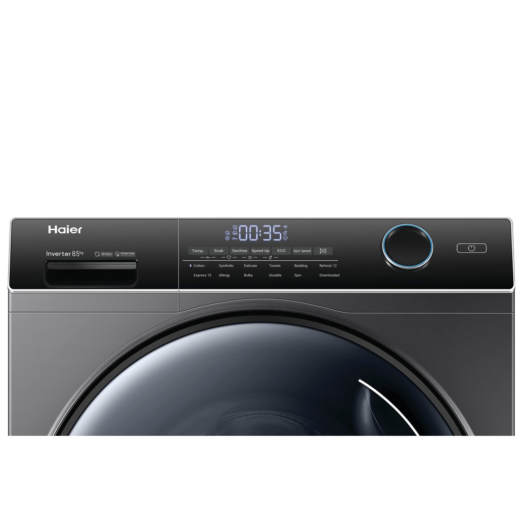 Haier Front Loader Washing Machine, 8.5kg. HWF85ANB1 - Bing Lee