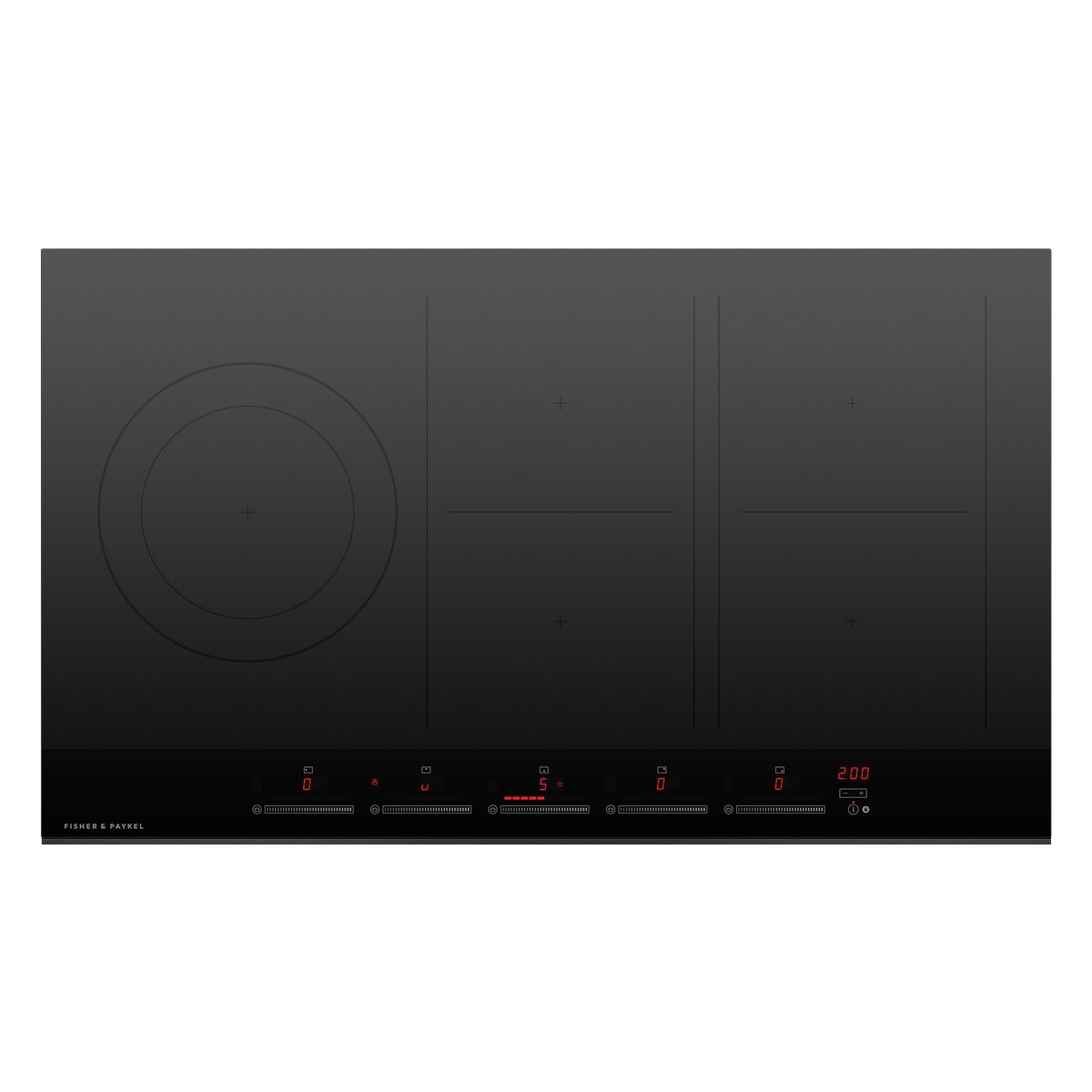 Fisher & Paykel Series 9 Induction Cooktop, 90cm, 5 Zones with ...