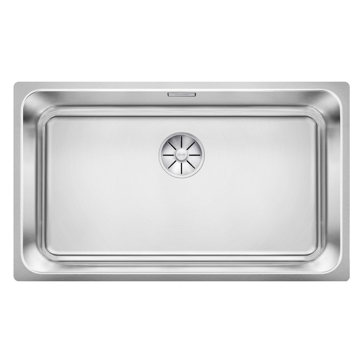 SOLIS 700 Undermount Single Bowl Sink - Stainless Steel Brushed Finish ...