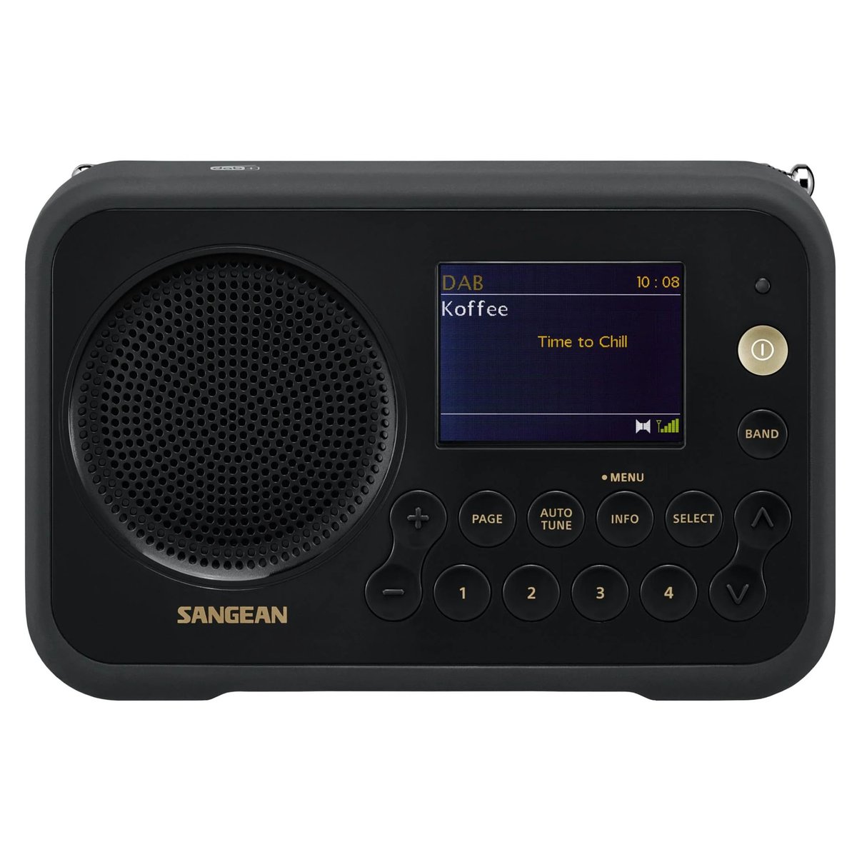 Sangean DAB+ FM Desktop Radio - Black. DPR76BTMB - Bing Lee - Bing Lee