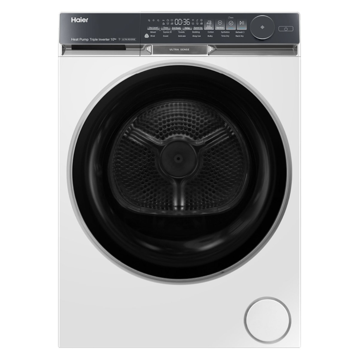 Haier 10kg 500 Series White Heat Pump Dryer HDHP10DW1 - Bing Lee
