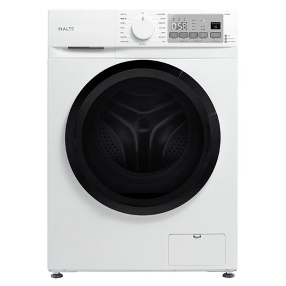 Inalto 6kg Front Load Washing Machine IFLW600W2 - Bing Lee