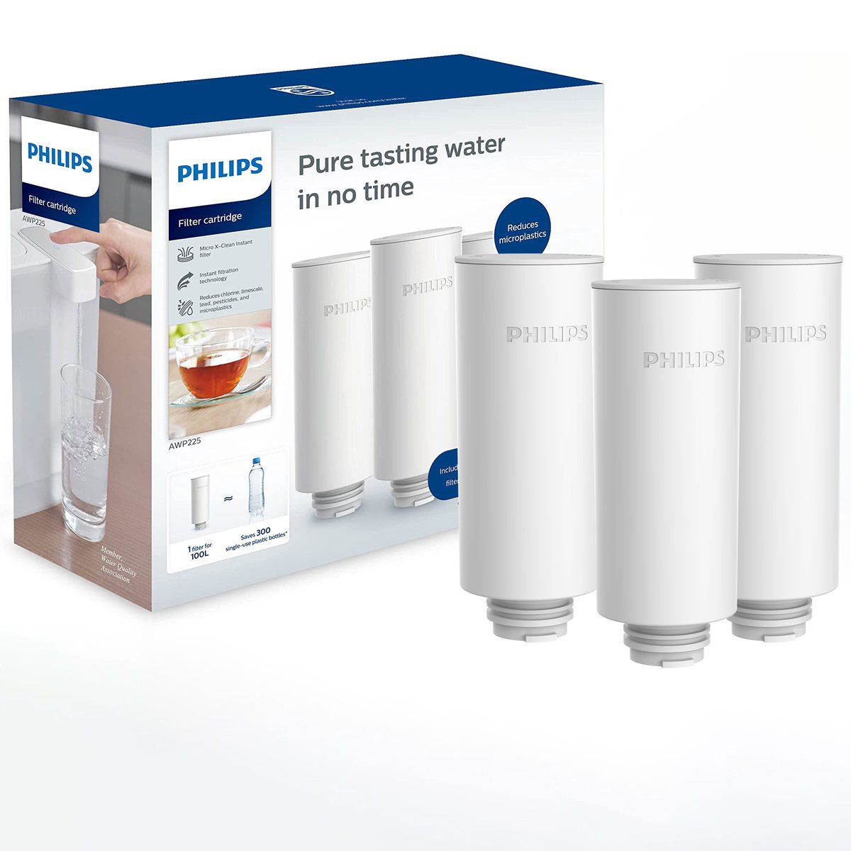 Philips Micro X-Clean Instant Water Filter 3 Pack AWP225/79 - Bing Lee