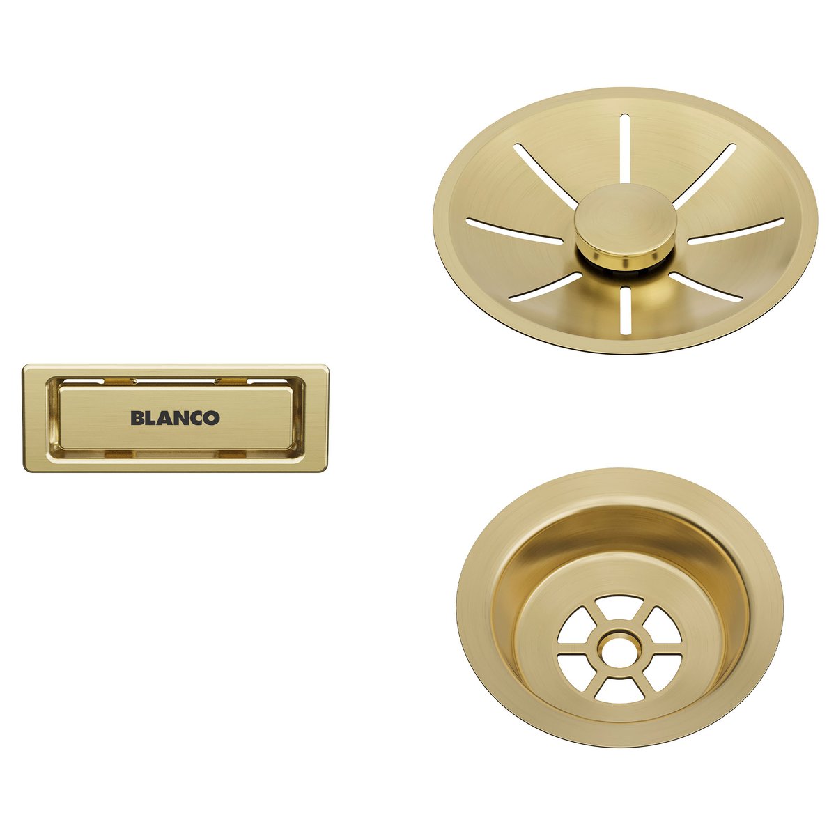 Blanco Overflow set Satin Gold single 203476 - Bing Lee - Bing Lee