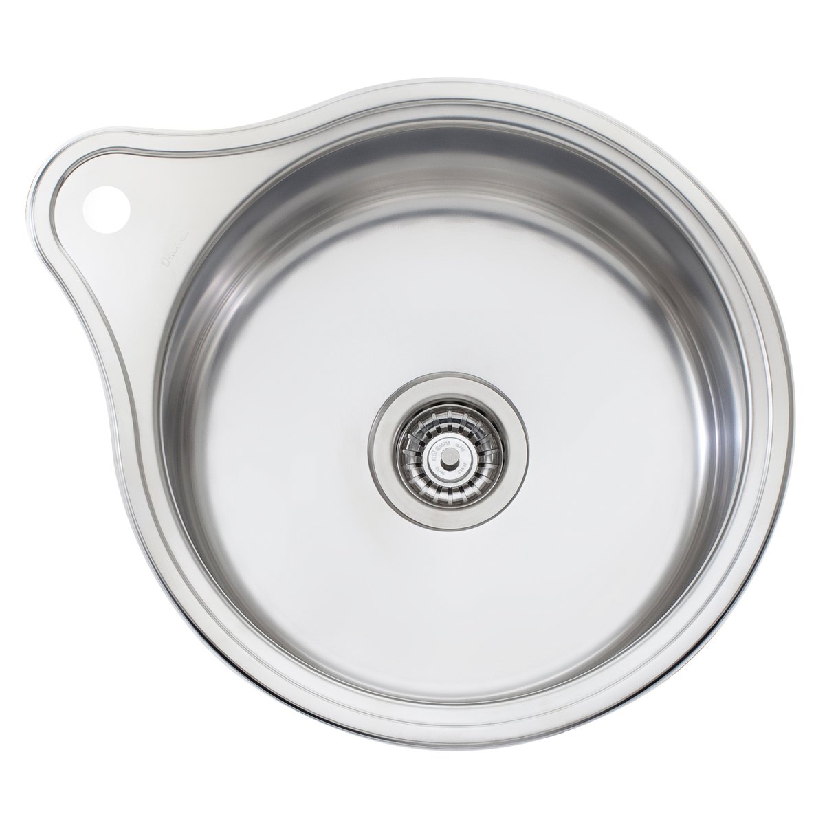 Solitaire Round Bowl Sink With Tap Landing LR515 - Bing Lee