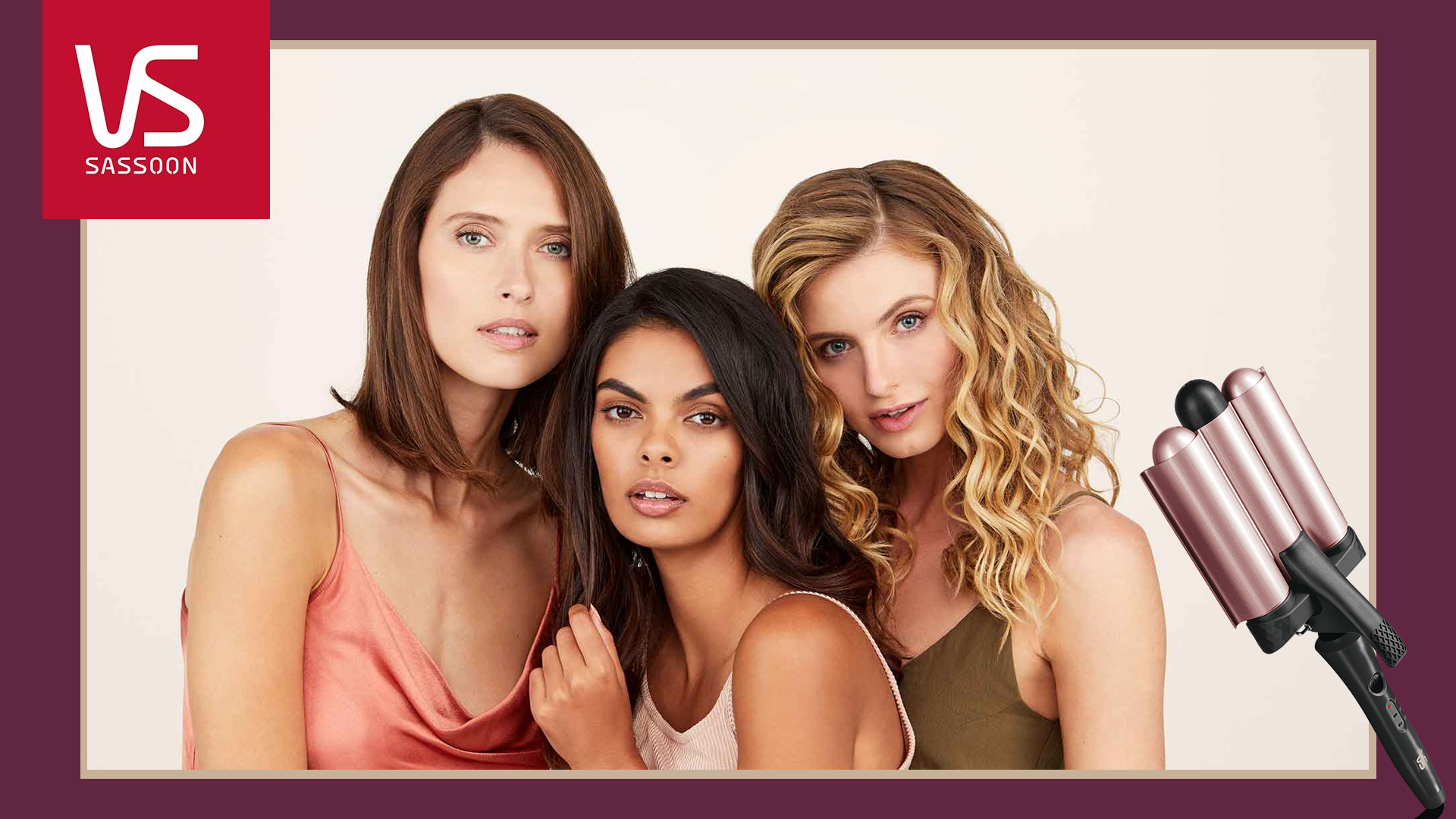 VS Sassoon Total Waves Hair Styler. VSS39A - Bing Lee - Bing Lee