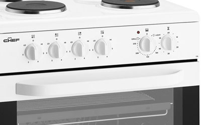 Chef 54cm Freestanding Electric Cooker CFE532WB - Bing Lee