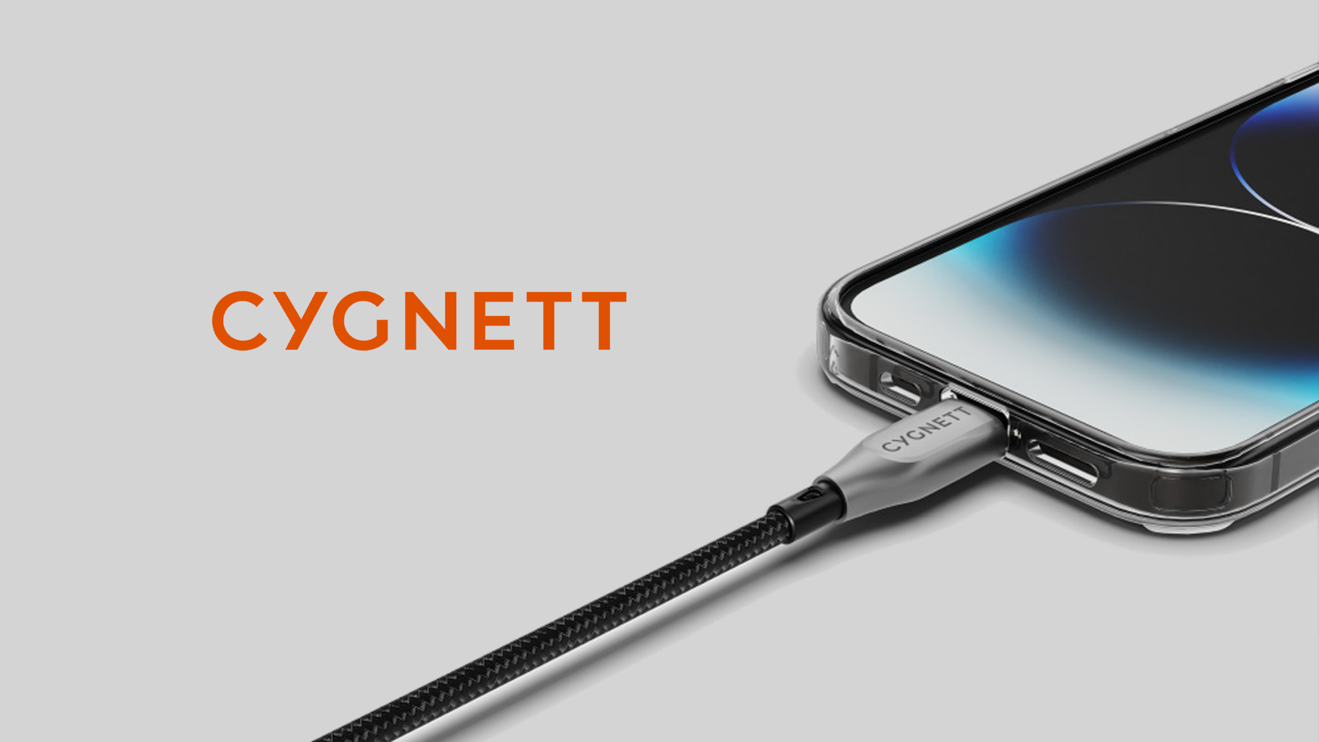 Cygnett USB 2.0 Armoured braided USB C Lightning 1m - Black ...