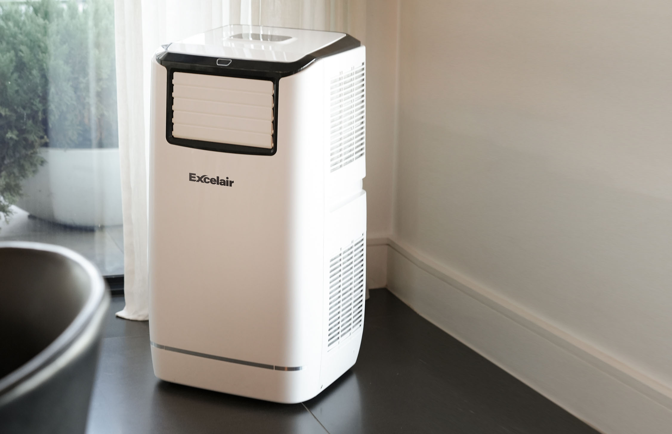 Excelair 3.4KW Portable Air Conditioner Wi-Fi, White/Black EPA58034WB ...