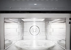 Miele PureLine CleanSteel Built-in Microwave Oven M7244TC - Bing Lee ...