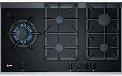 Neff N 90 Gas Cooktop 90 cm Black T-29TA79N0A - Buy Online with ...